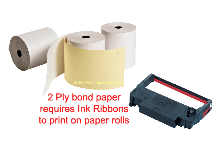 Kitchen Printer Rolls (2-Ply) | 76x70mm | Next-Day Delivery Ireland